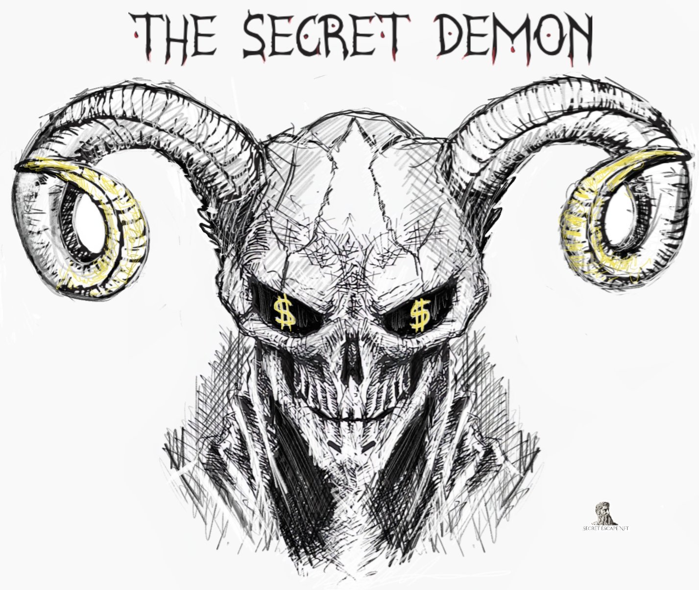 The Secret Demon By: SecretEscapeNFT 𝕍 - Auction | World of V