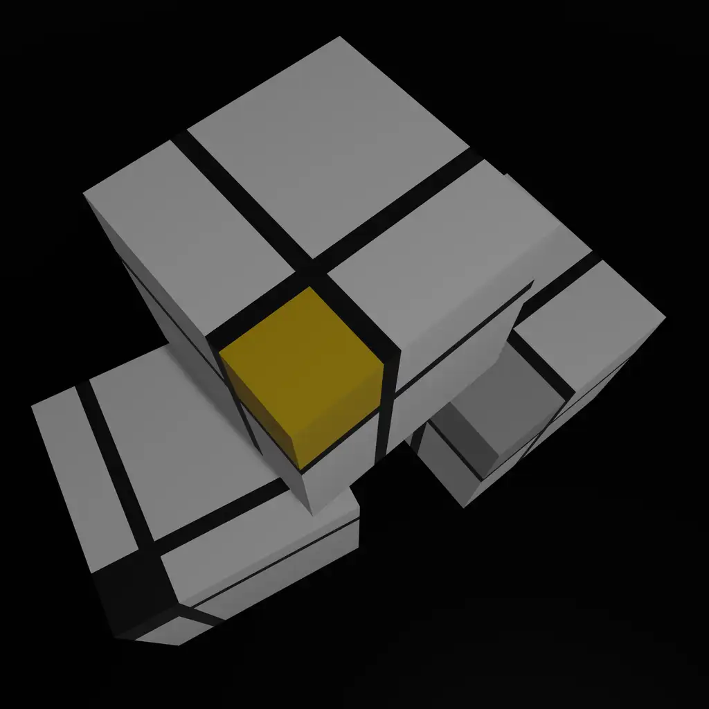 Mondrian in 3D 8 - Auction | World of V